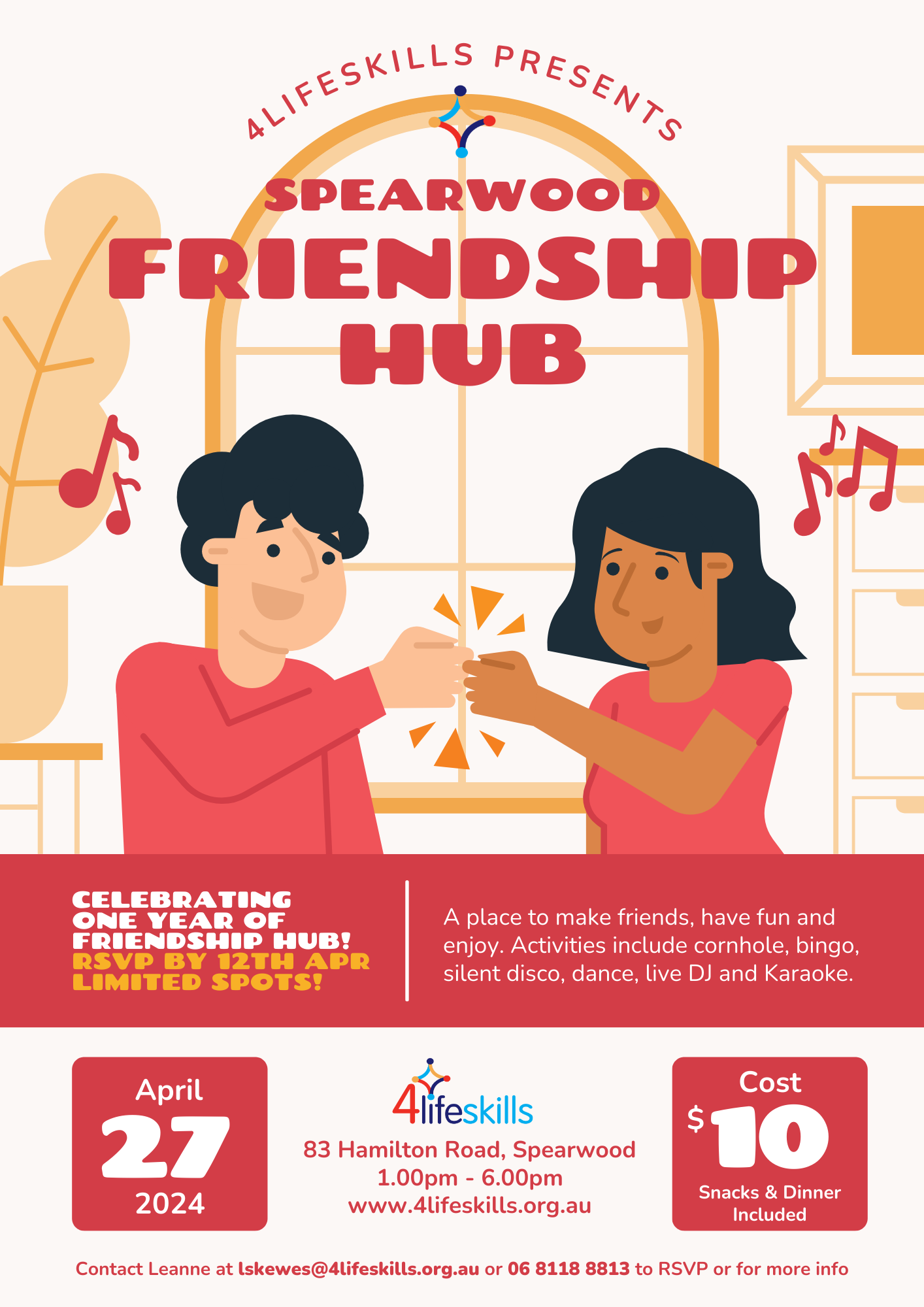 Friendship Hub (1st Year Anniversary) - 4lifeskills